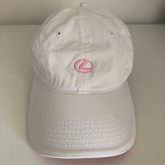 Lexus | Accessories | Lexus Pink And White Ball Cap | Poshmark